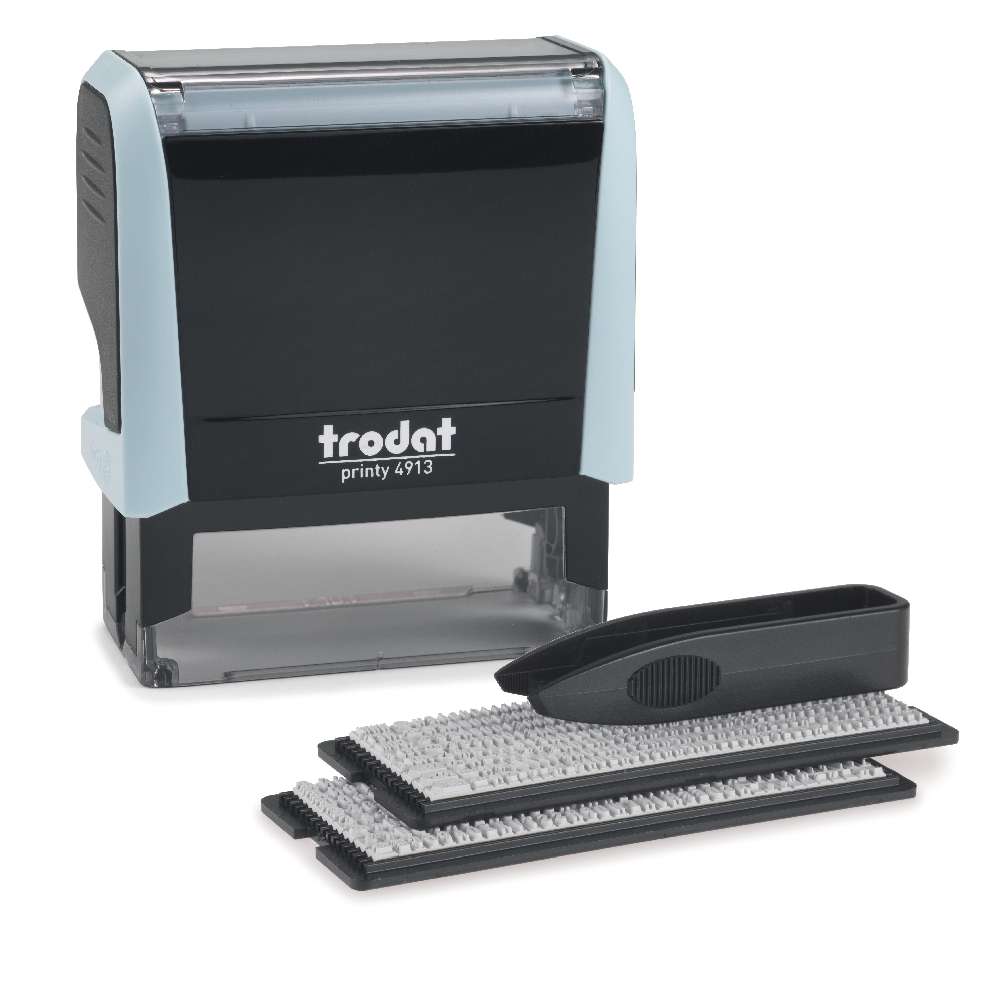 Trodat 4913 Pastel D.I.Y Custom Stamp - 57 x 21mm