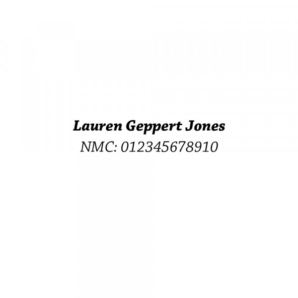 Nurse Stamp Printy 9411 | Nurse & Doctors stamp | Signature Stamp