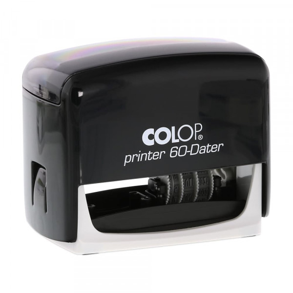 Colop Printer 60 Dater Stamp (Date Right) – 37 x 76 mm, Customisable ...