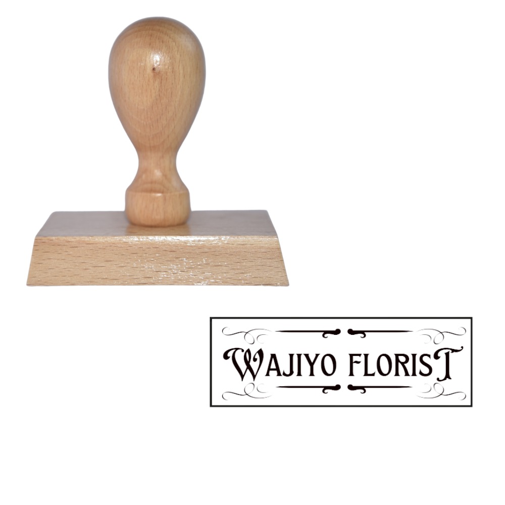 Rubber Stamp Traditional 100 x 12mm - Buy Now