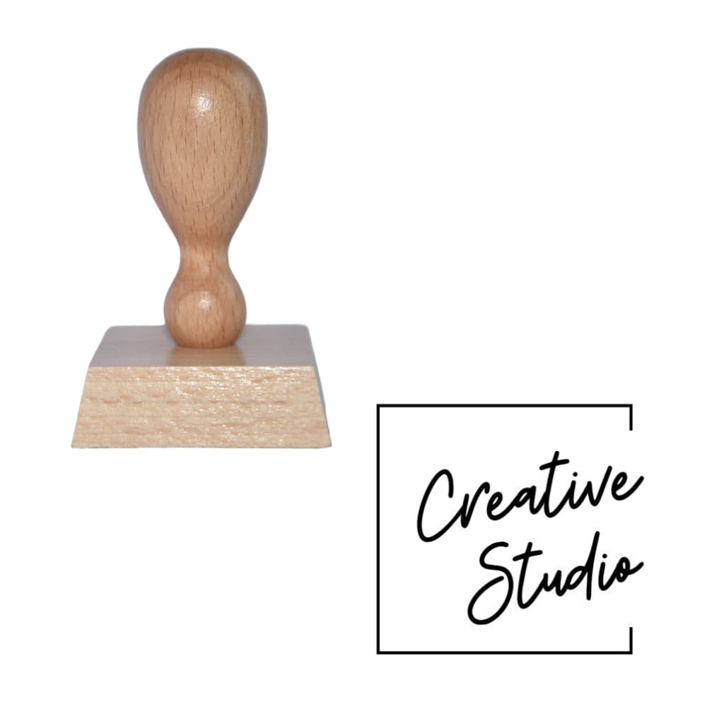 Rubber Stamp Traditional 20 x 20mm - Buy Now