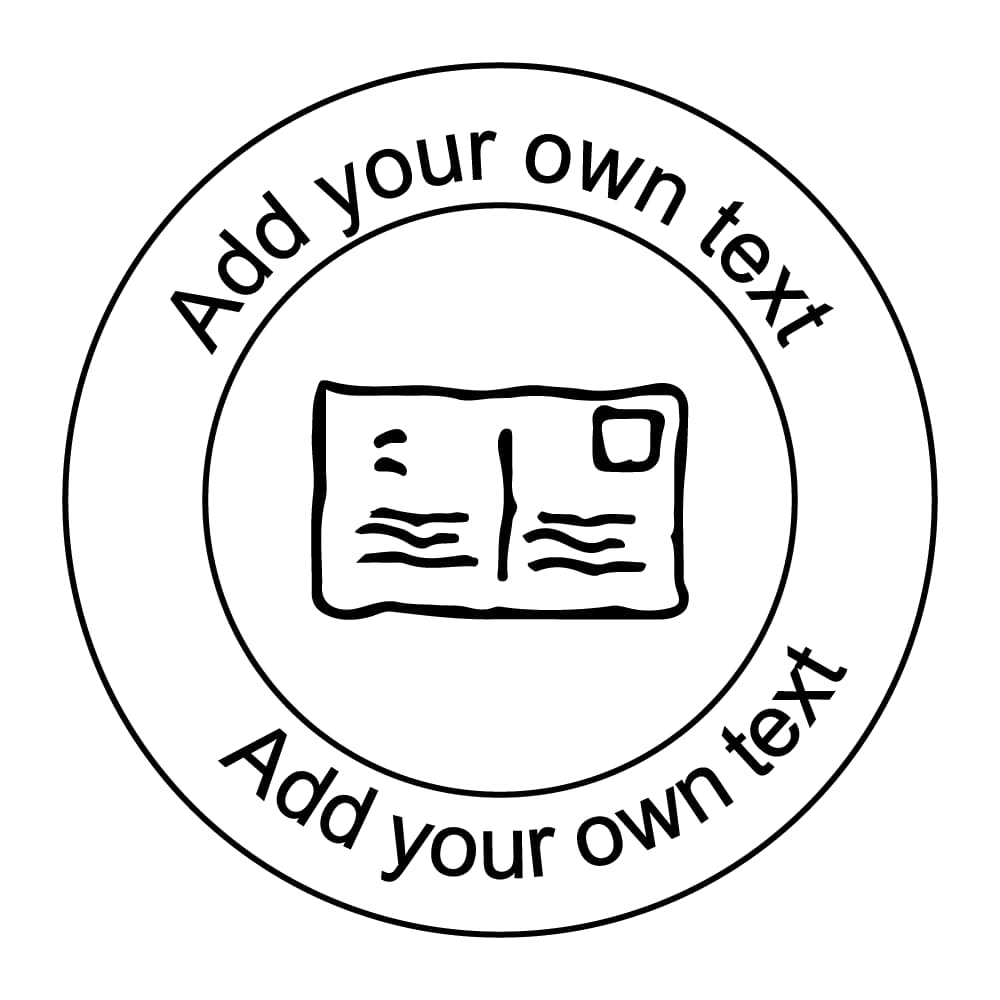 Personalised Postcrossing Postcard Stamp | Custom Stamps Online