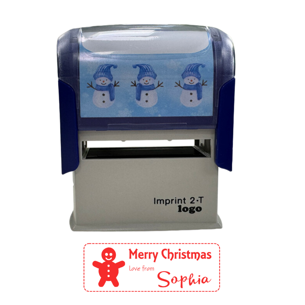 Customisable Christmas Card Stamper
