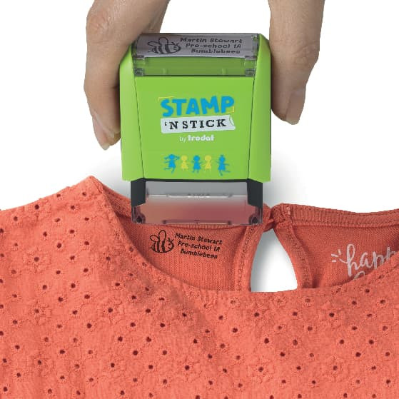 Customised Stamp N Stick Clothing Marker | 37 x 13mm