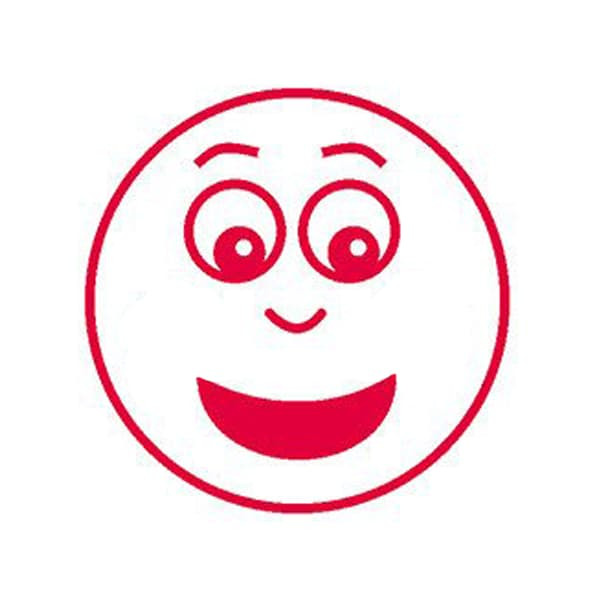 Teacher Stamp - SMILE No Dimples | customstampsonline.com