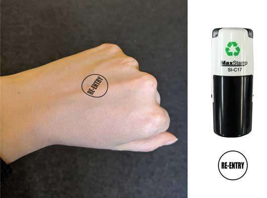 Hand Stamping For Event and Venue Entry | Custom Stamps Online