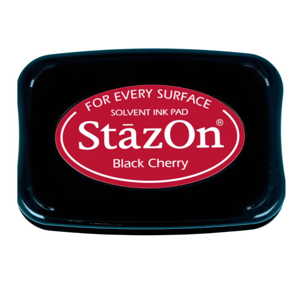 Black Cherry StazOn Ink Pad