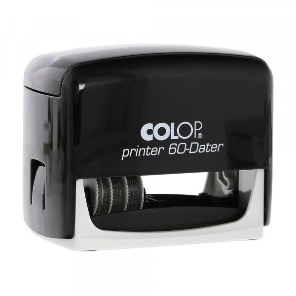 Colop Printer 60 Dater Stamp (Date Left) – 37 x 67 mm, Customisable ...