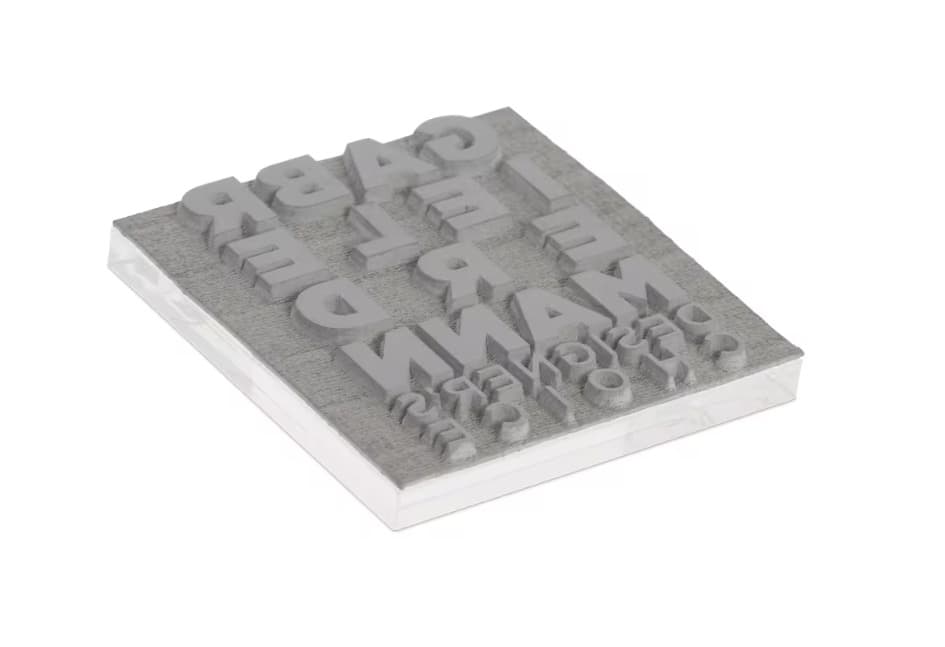 Trodat Replacement Text Plates