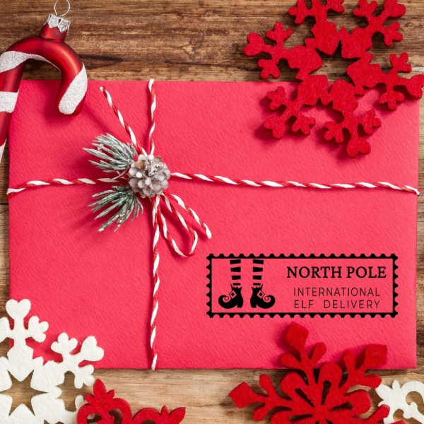Santa Letter Stamp - Elf Christmas Stamp | Stamps4u.co.uk