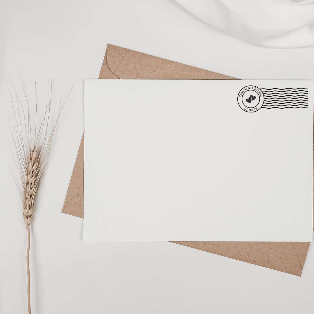 Wedding Postmark Stamp Trodat Printy 4912